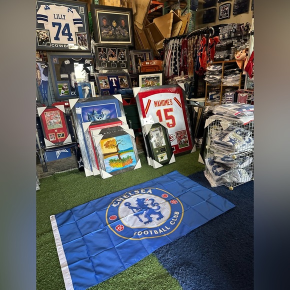 custom soccer flags | Other | Chelsea Futball Soccer Beautiful Full ...